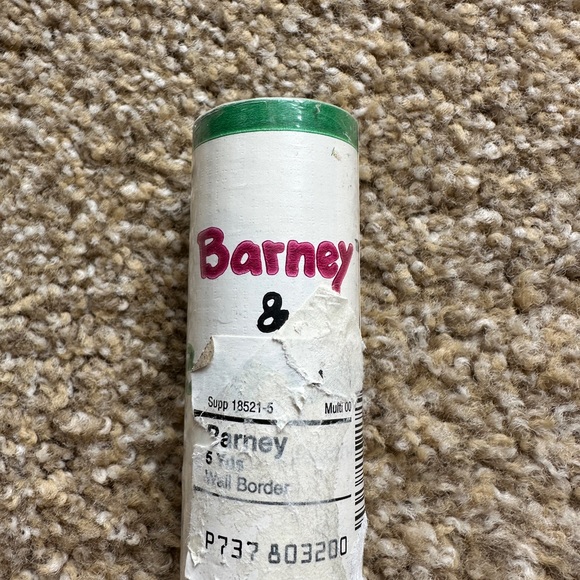 Wall Decor | Barney And Baby Bop Border Wallpaper New In Package | Poshmark